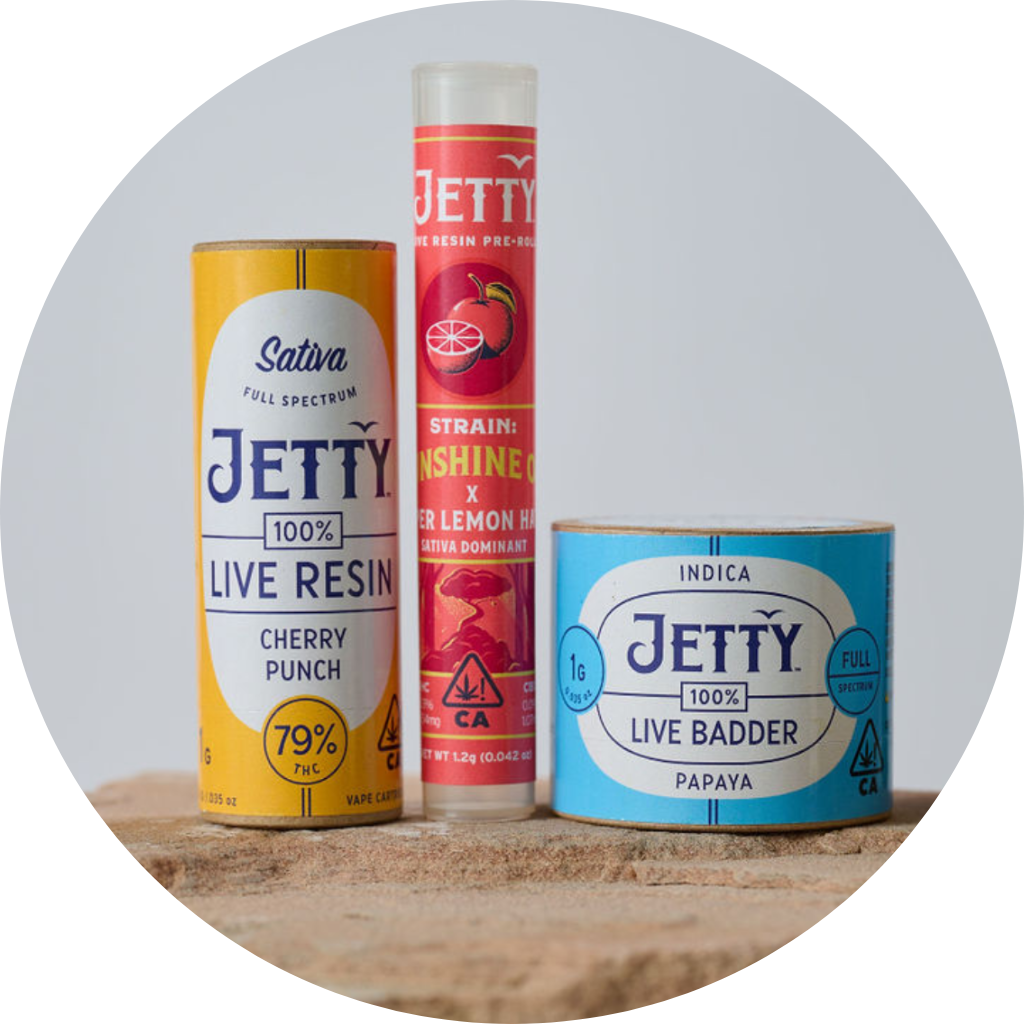 Live Resin - Solventless, Live Rosin, Vape Shop | Jetty Extracts